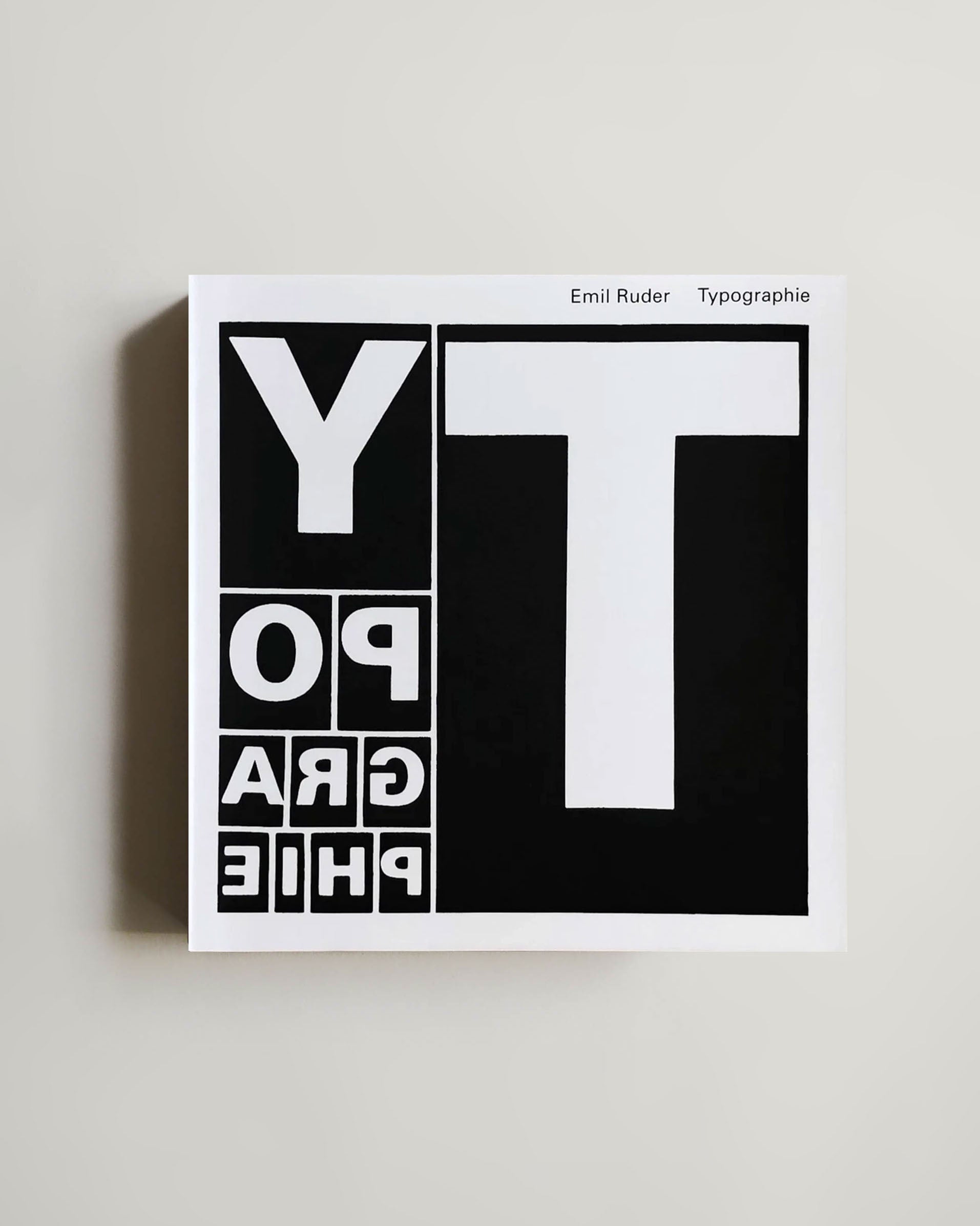 Typography / Typographie by Emil Ruder – SORT