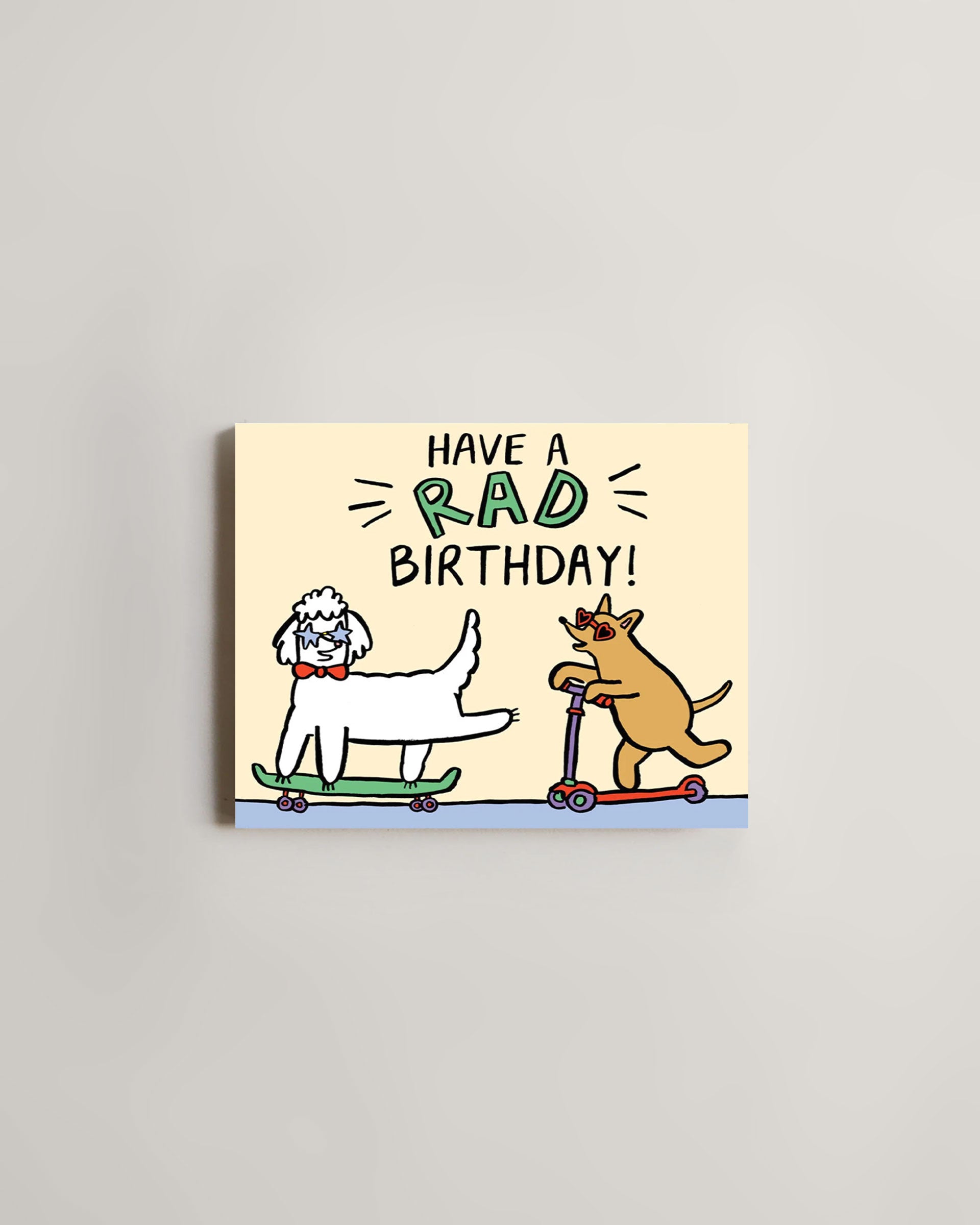 Wrap Have a Rad Birthday Card – SORT